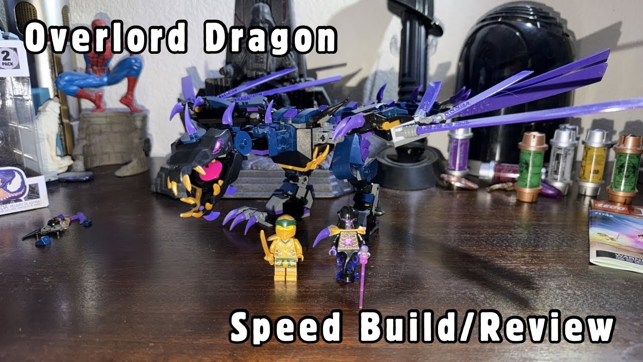 Ninjago Legacy Overlord Dragon Speed Build/Review - YouTube