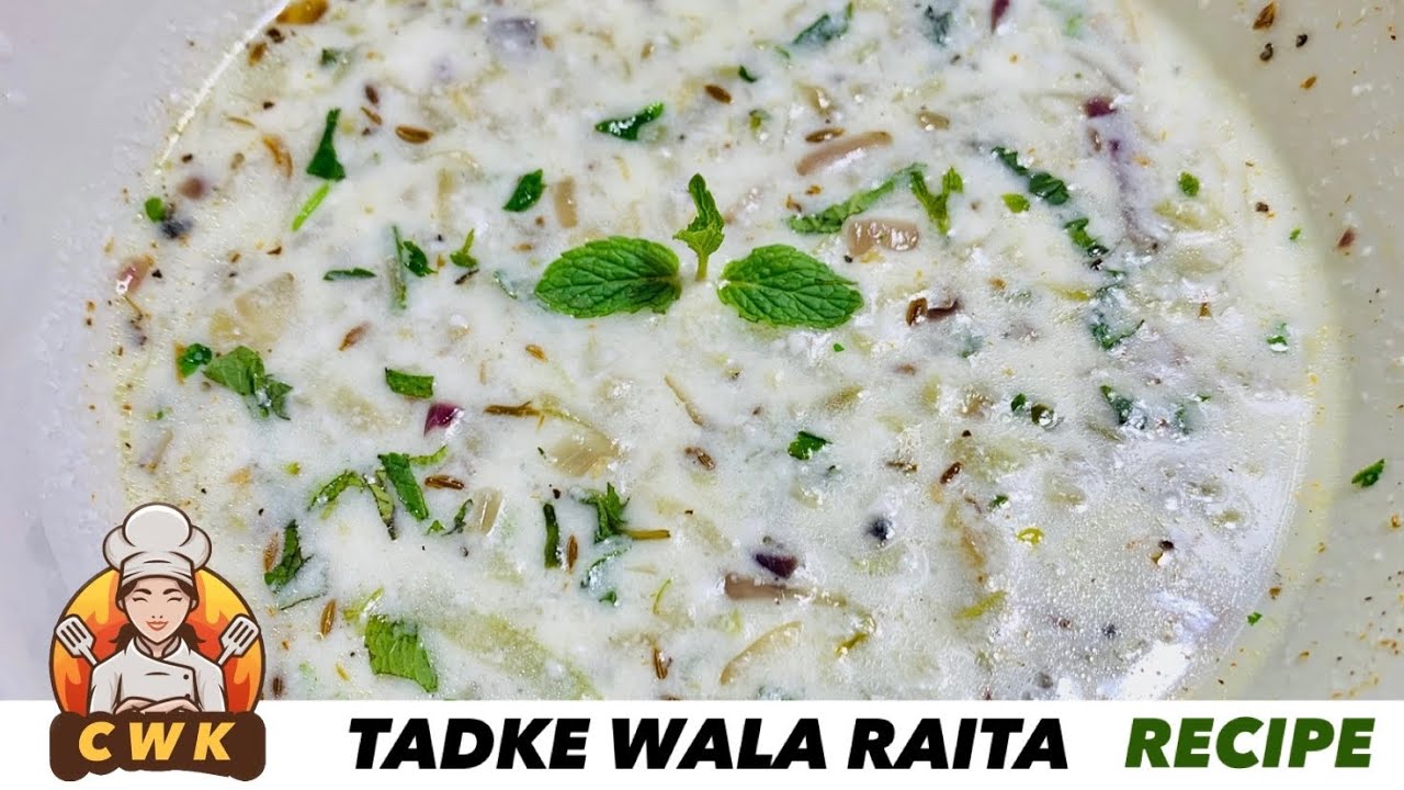 Tadke Wala Raita Recipe -How to Make Ghiye Ka Tadke Wala Raita Recipe ...