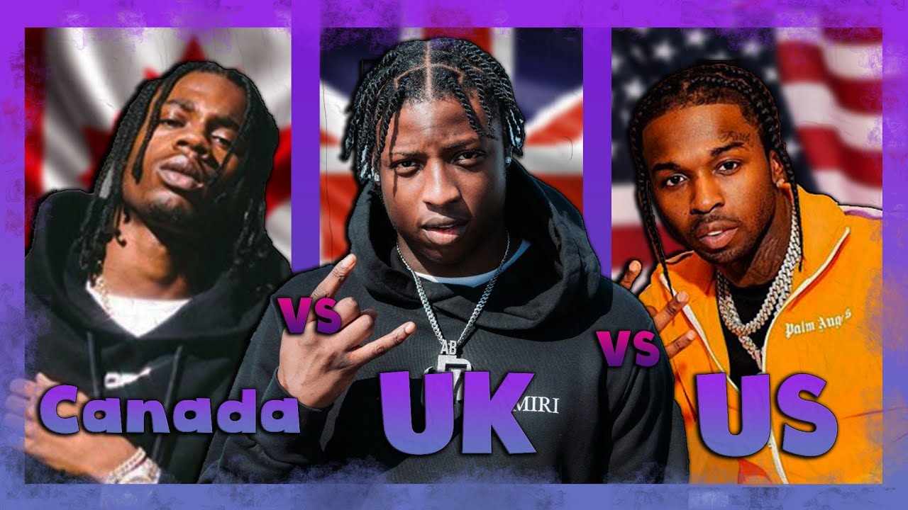 CANADIAN Rap VS US Rap VS UK Rap! - YouTube