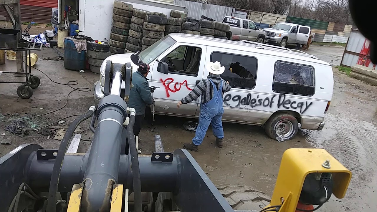 Conversion Van Busted Down....Shout-Out - YouTube