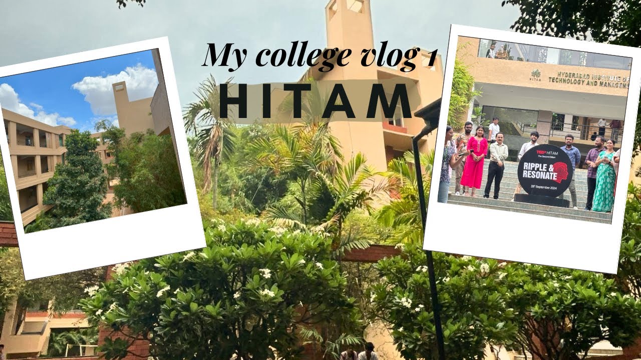 First day of THIRD YEAR at 📍HITAM | My College vlog | Day1collegescenes ...