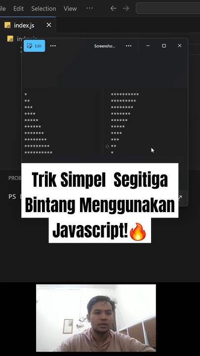 Trik Simpel Segitiga Bintang Menggunakan Javascript!🔥 #shorts #coding # ... Trik Simpel Segitiga Bintang Menggunakan Javascript!🔥 #shorts #coding # ...