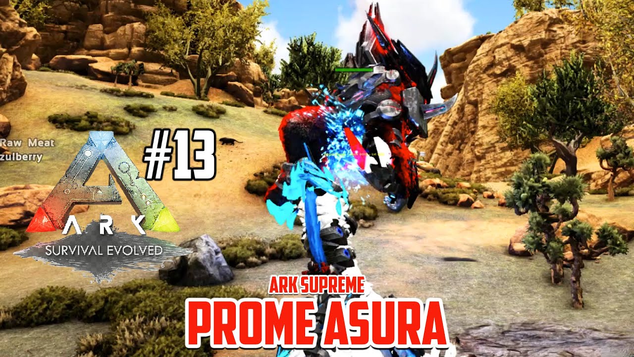 NYOBA LAWAN BOSS SEKALIAN TAMING PROME BONE REX! - Ark Prometheus #13 ...