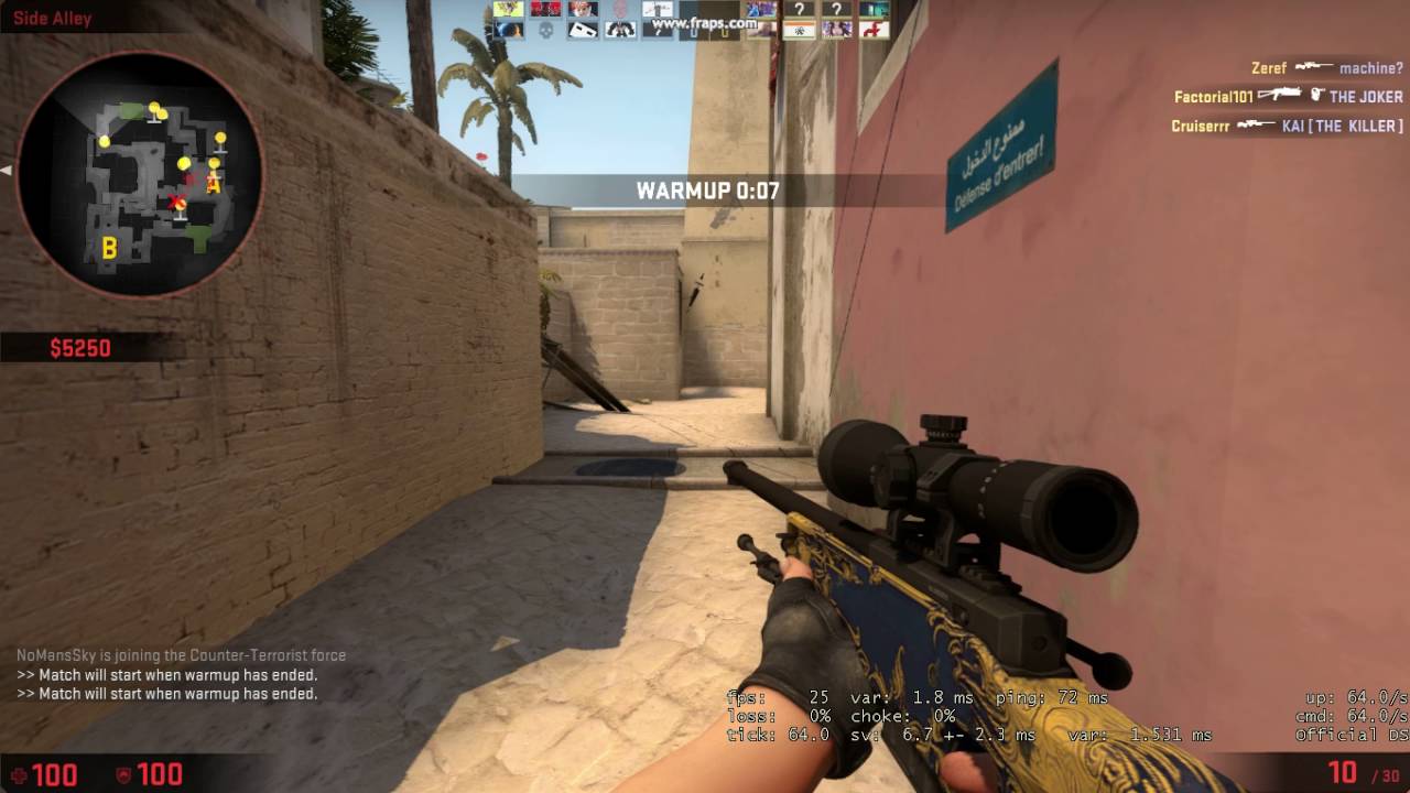 CS:GO | Awp -Man- o'-War Showcase - YouTube