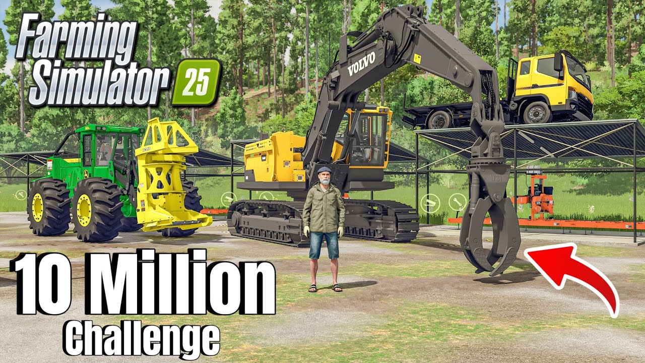 I Build SAWMILL Factories for More Money In Fs25 | Farming Simulator 25 ...