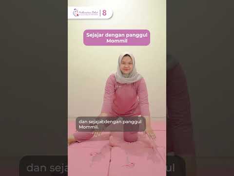 Gerakan Senam Hamil Untuk Mengatasi Nyeri Selangkangan pada Mommil #shorts