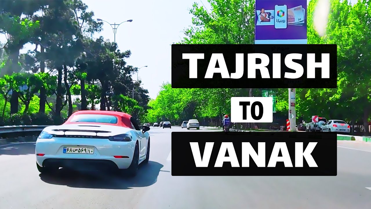 Tehran 2022-Tajrish To Vanak Square/گشت و گذار در تهران ازمیدان تجریش ...