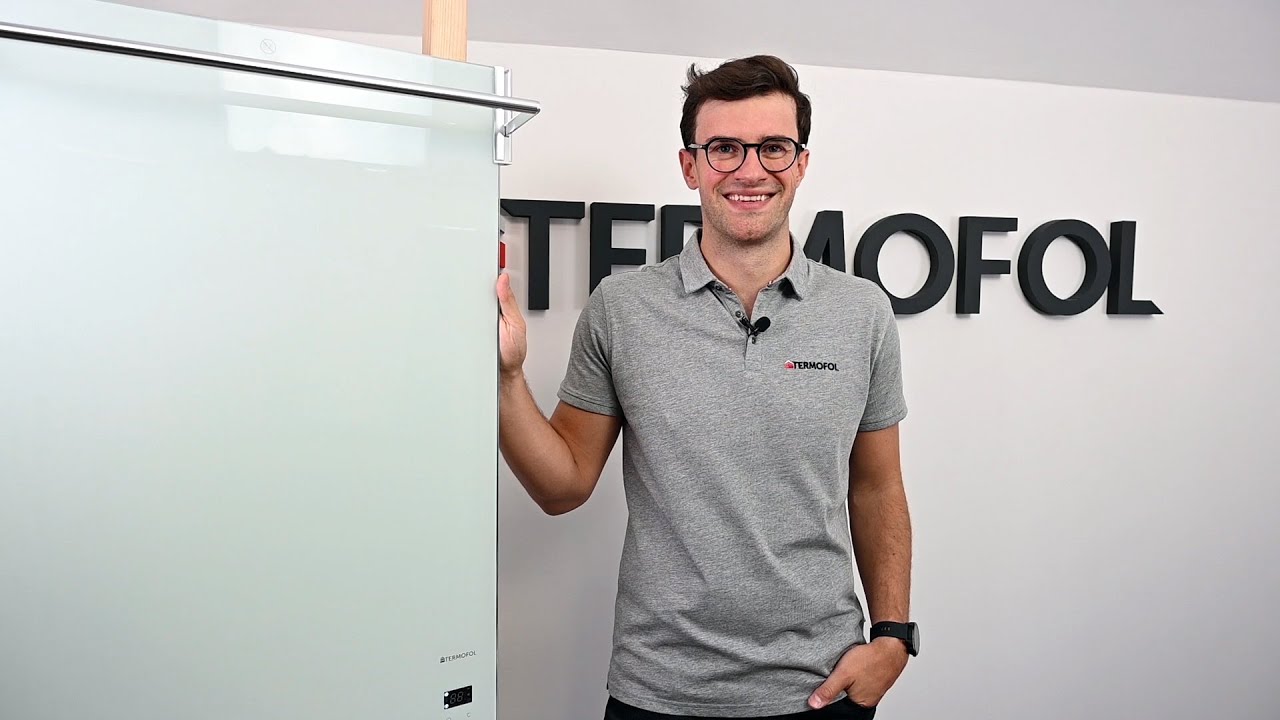 Łazienkowy panel grzewczy Termofol - YouTube