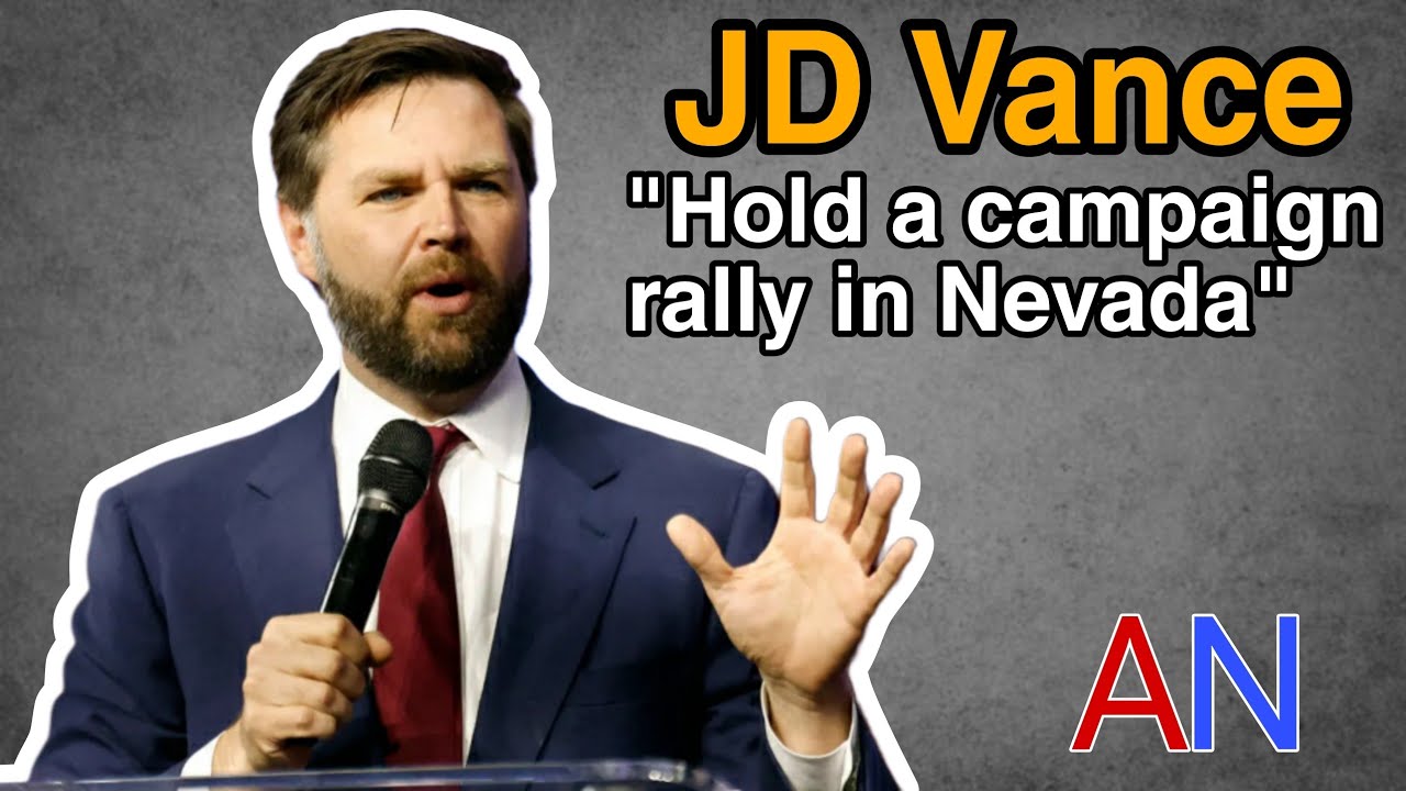 "JD Vance holds campaign rally in Nevada"#trump #biden #news #usa #fyp ...