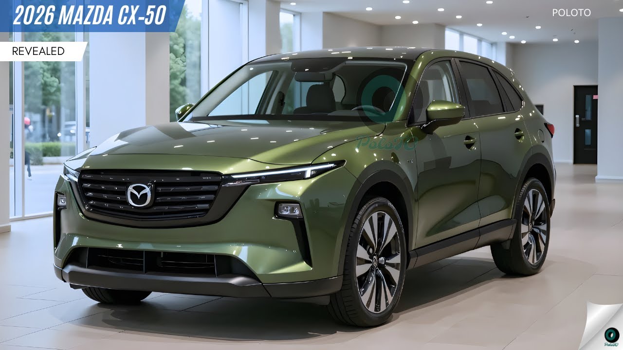 2026 Mazda CX‑50 Revealed - SUV with Luxury and off-road capability ...