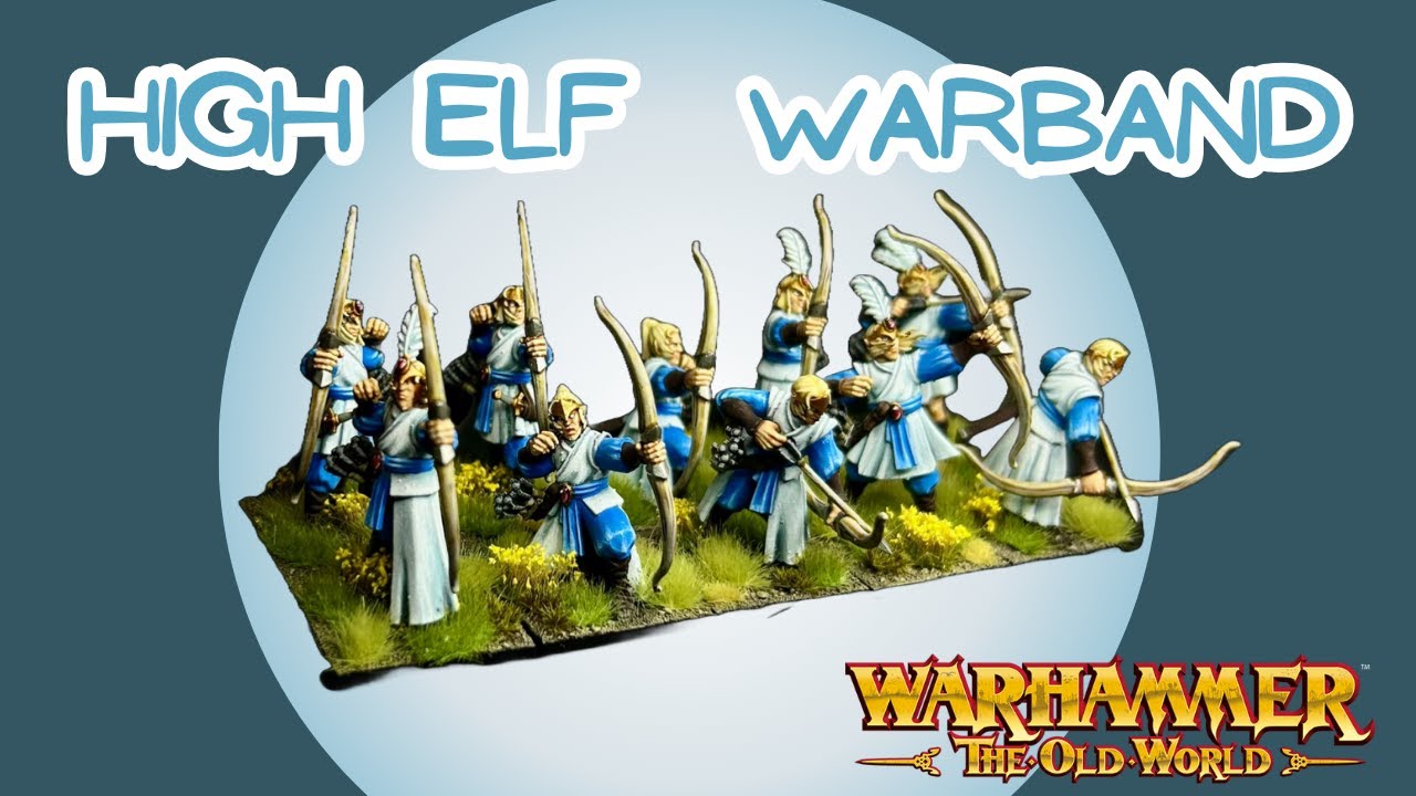 How to Paint High Elf Archers – Warhammer Miniature Painting Guide ...