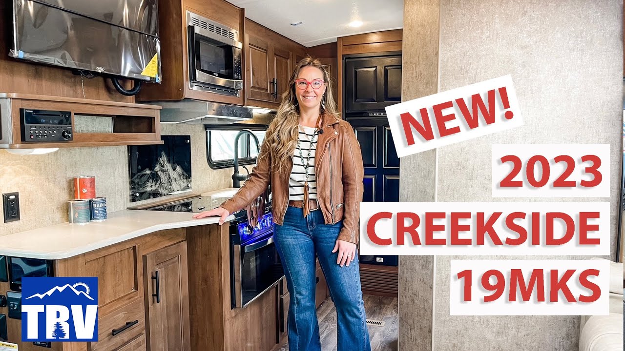 Brand New!! 2023 Creek Side 19MKS Titanium Series by Outdoors RV - YouTube