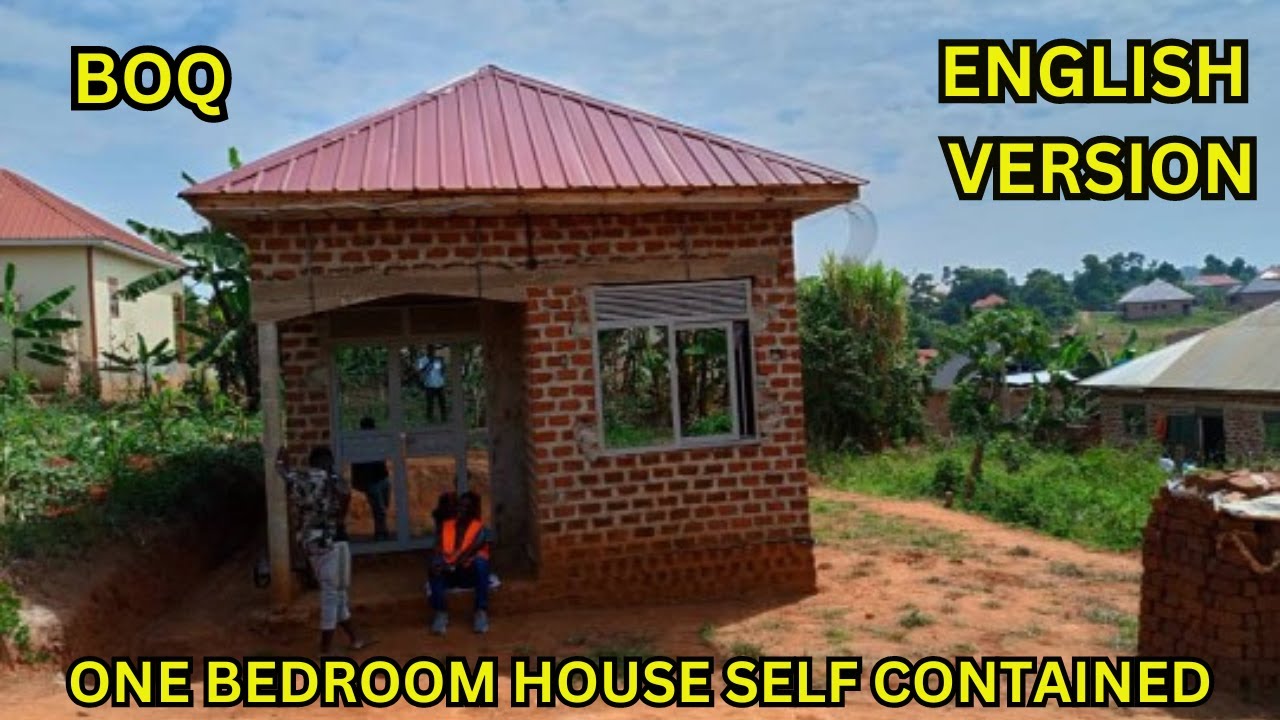 how much Building a Self-Contained One Bedroom House Uganda. #bobiwine ...