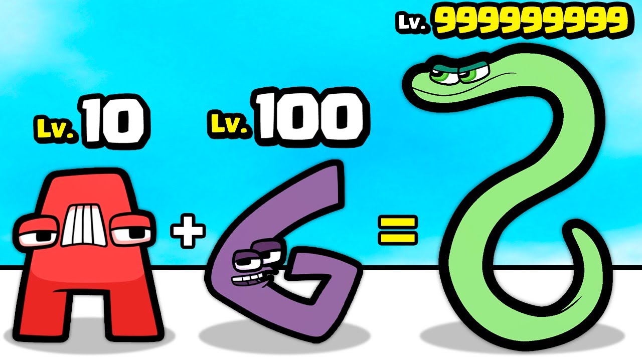 AS EVOLUÇÕES DO ALPHABET LORE PARA ENCONTRAR AS NOVAS LETRAS MAIS ...