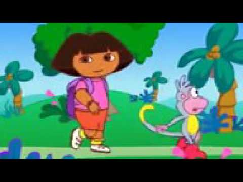 Dora the explorer Dora la exploradora en castellano caricatura infantil ...
