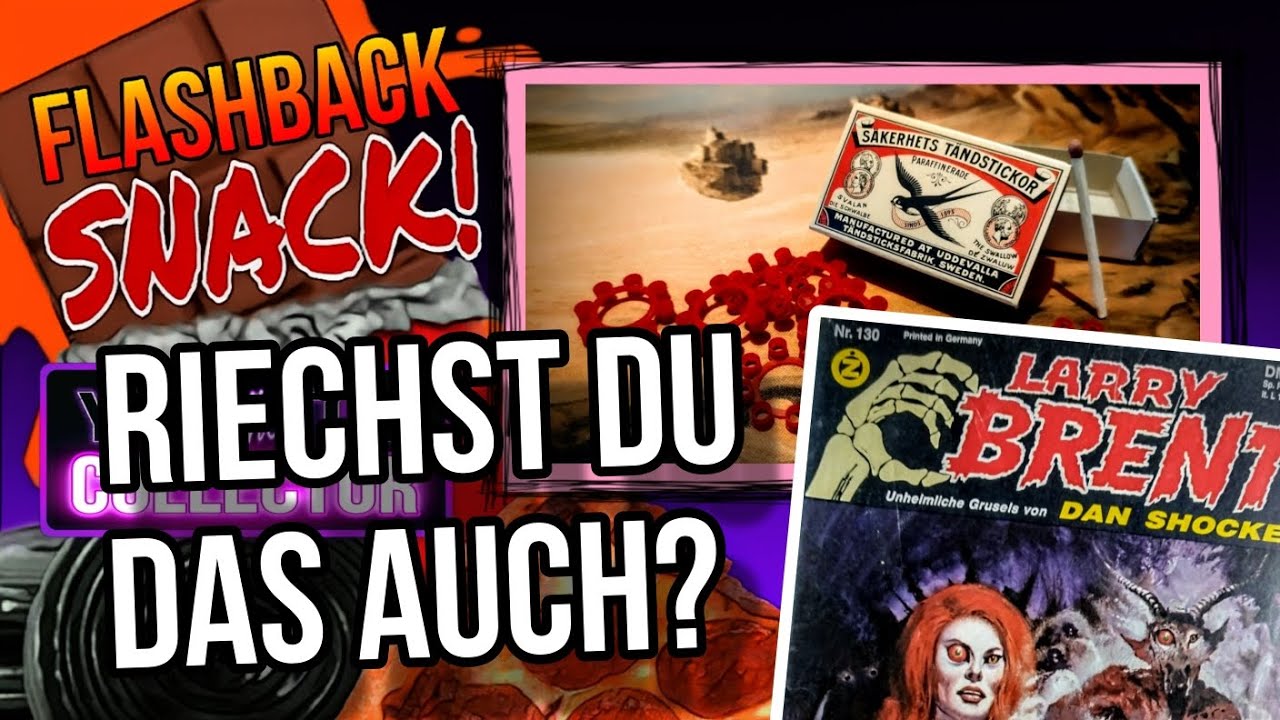 FLASHBACK SNACK Ausgabe 1 - Das kannst DU riechen beim sehen! - YouTube