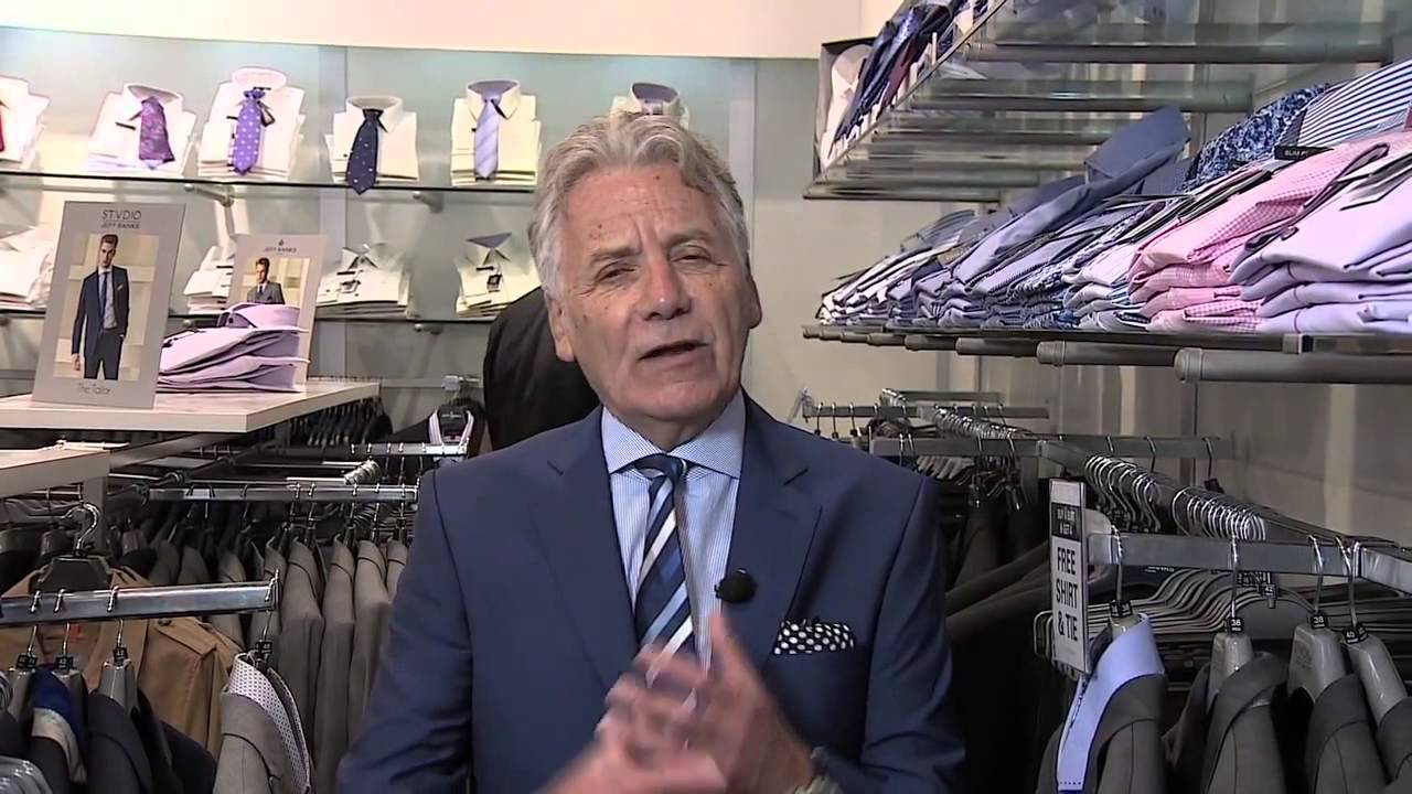 Jeff Banks' guide to choosing a suit for your wedding - YouTube