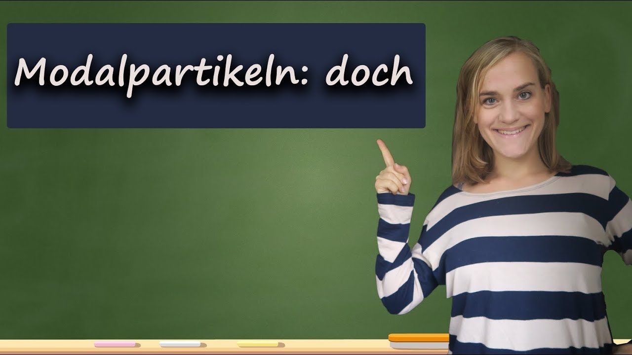 German Lesson - Modal Particles - Part 3 - "doch" - C1/C2 - YouTube