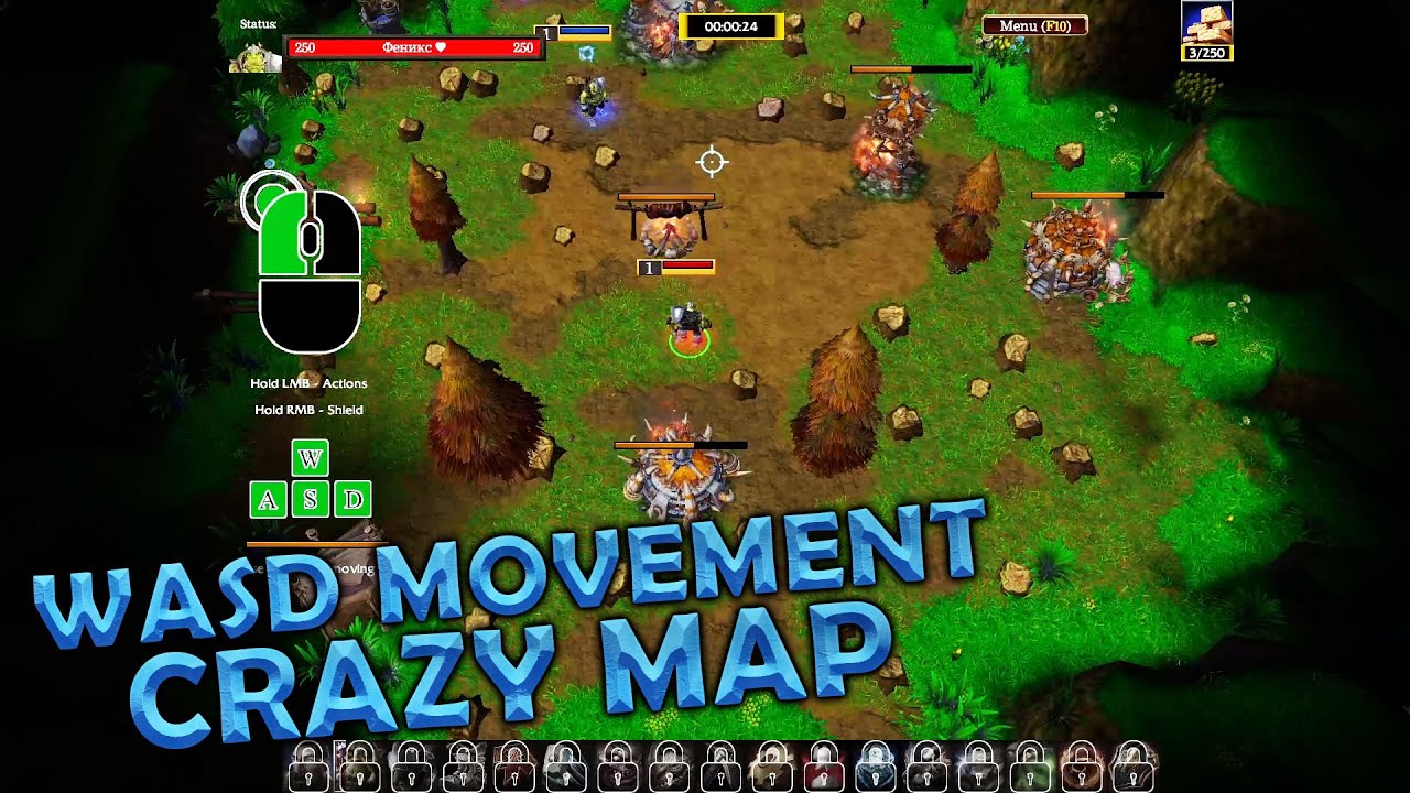 Warcraft 3 REFORGED | PEON RPG | Defend The Sawmill | GOOD MAP - YouTube