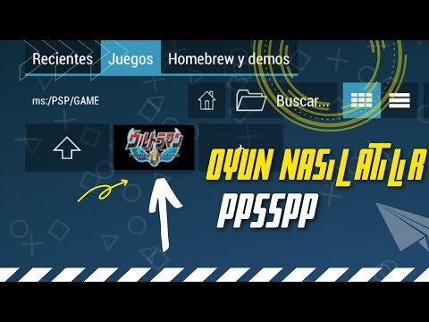 ppsspp nin içine nasıl oyun atılır