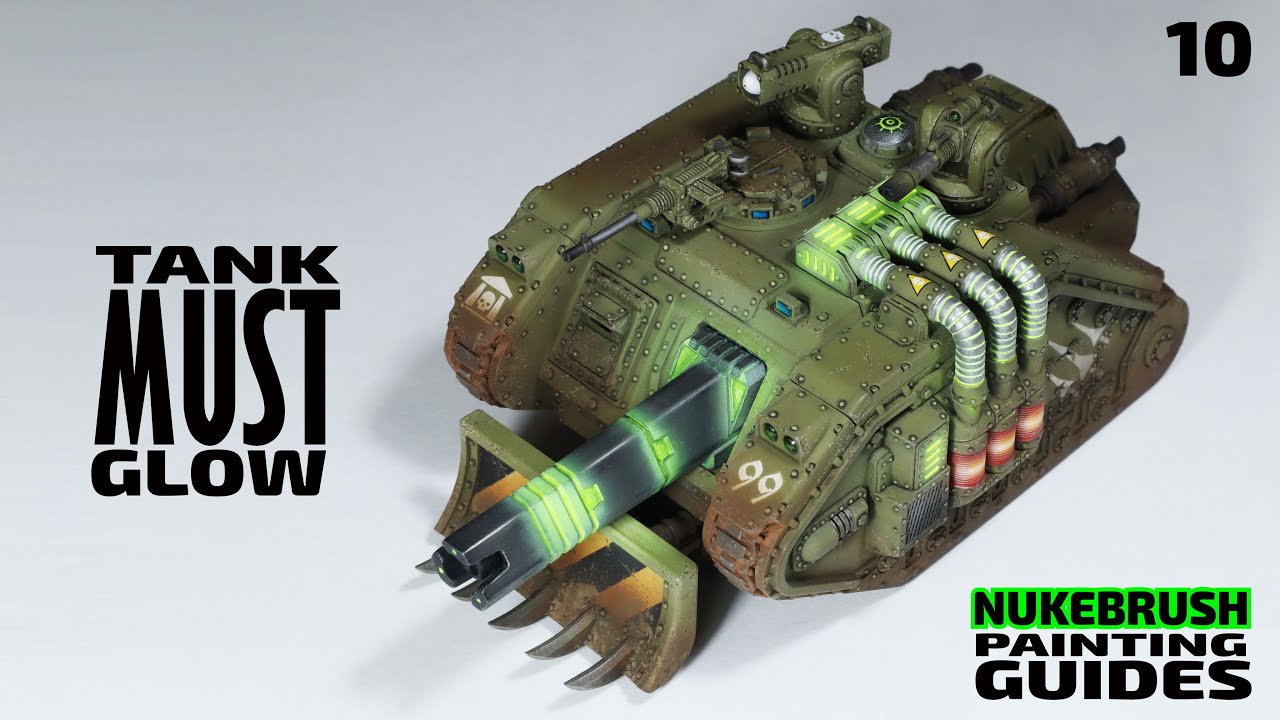 Imperial Guard Tank with Necron Technology?| Painting guides ...