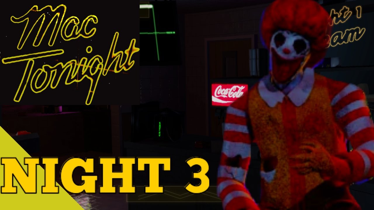 Five Nights With Mac Tonight: Remastered (Walkthrough) || Night 3 - YouTube