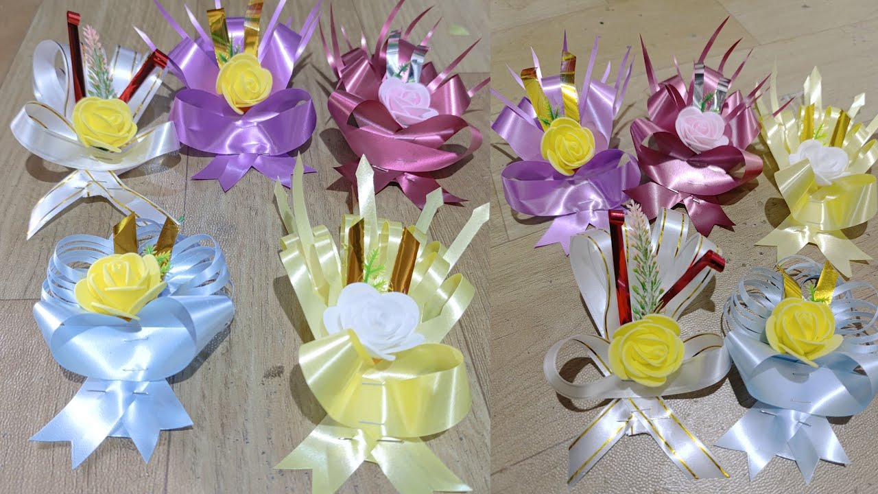 4 Versions of Chest Graduation Corsage making/ Easy & simple ordinary ...