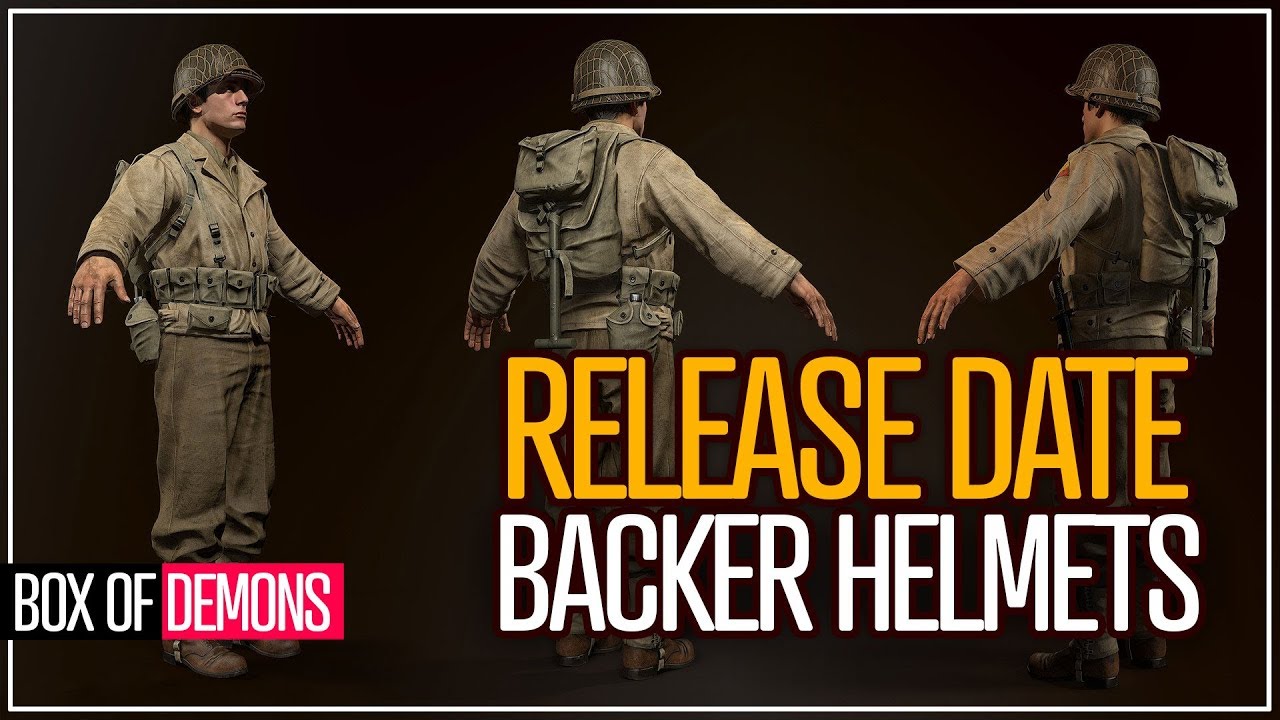 Hell Let Loose - Early Access Date + Backer Helmets - YouTube