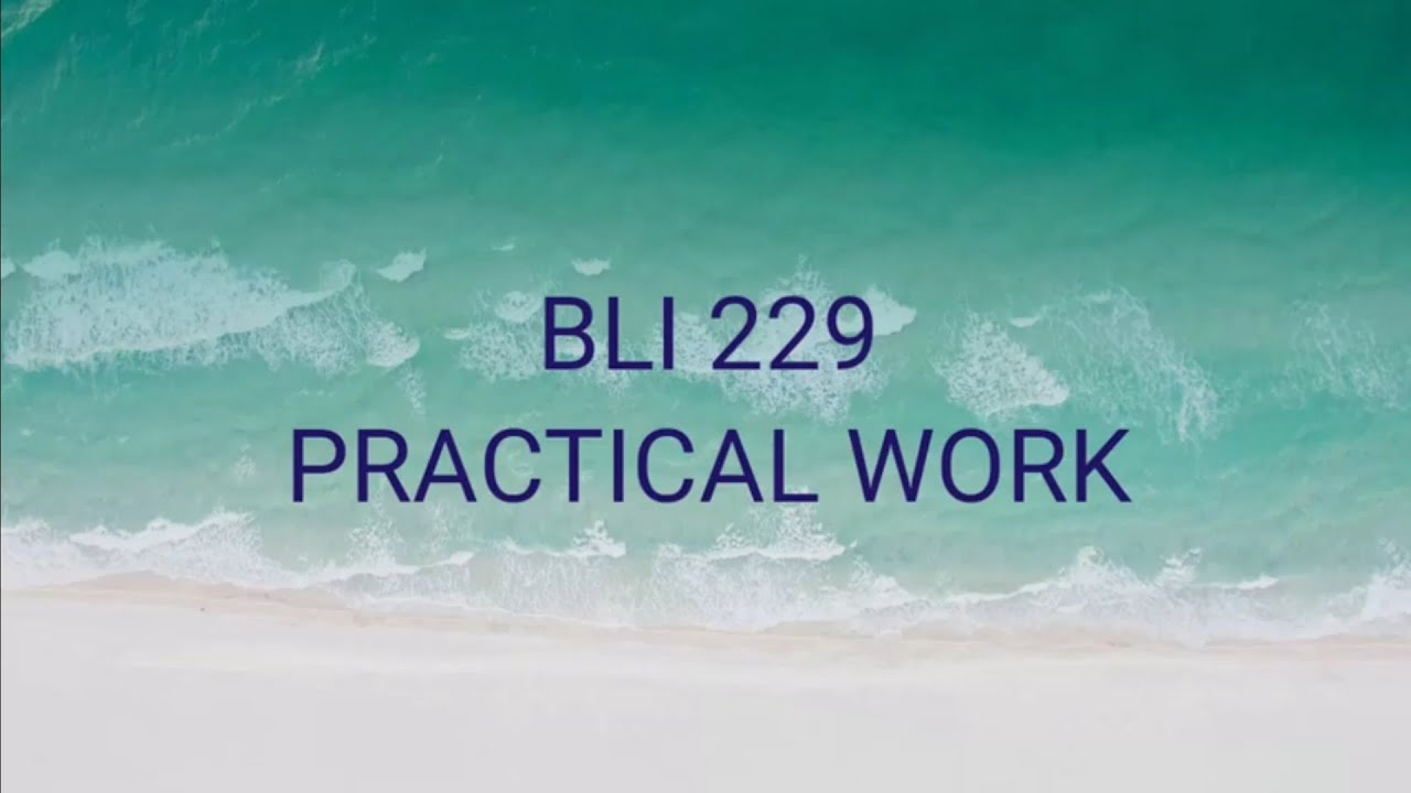 BLI 229 PRACTICAL WORK || ignou blis practical || IGNOU Bli 229 ...