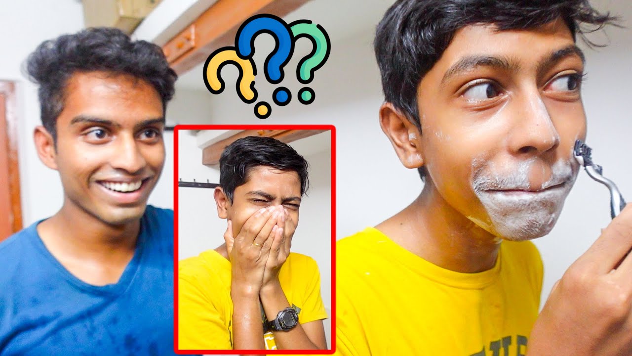 VAJRE'S FIRST TIME SHAVE 🪒 😂 | SUMMER ATROCITIES ☀️ 🥵 | VelBros Tamil ...