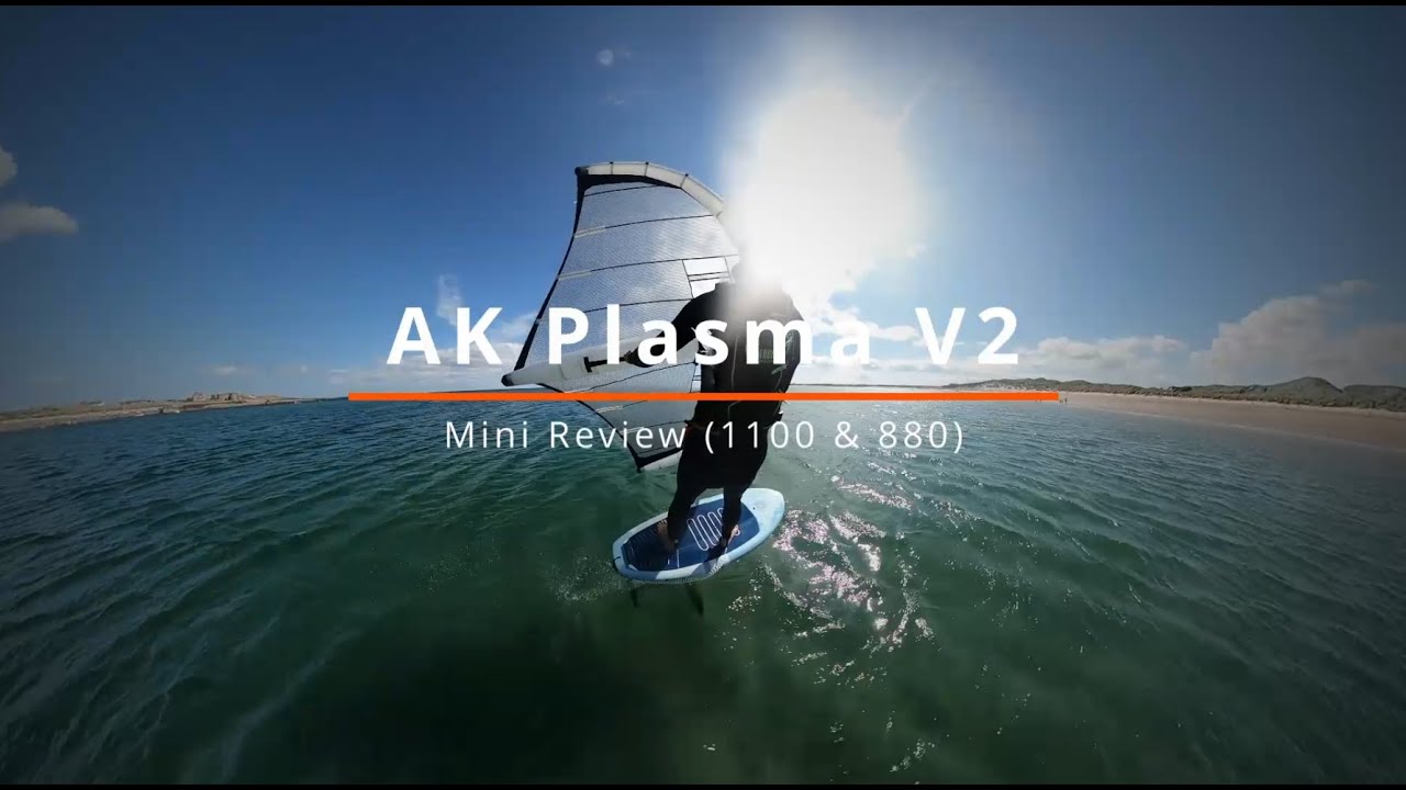 AK Plasma V2 Hydrofoil Mini Review (1100 and 880) - YouTube