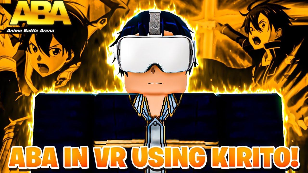 [ABA] Playing KIRITO The Right Way.. IN VR!! (Ironic?) - YouTube