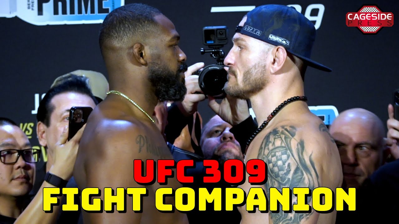 UFC 309 Main Card Fight Companion presented by CagesidePress.com - YouTube