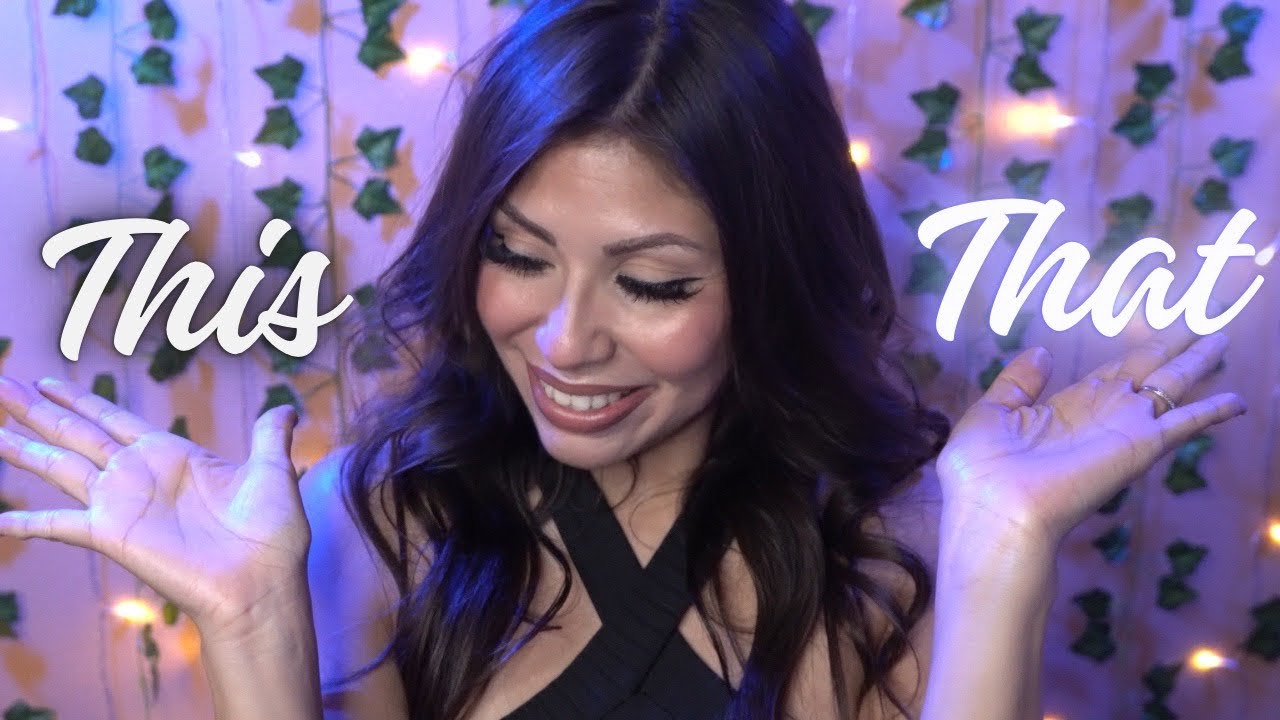 This Or That Asmr Tapping Scratching Mouth Sounds Youtube