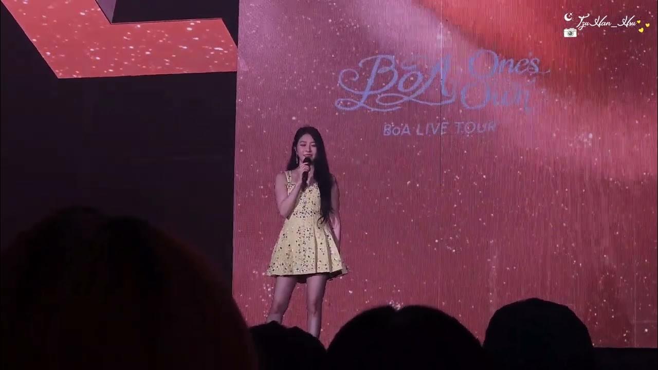 BoA 寶兒 - Talking-03｜BoA LIVE TOUR – BoA : One’s Own in TAIPEI (241123) - YouTube