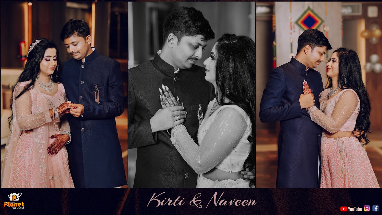 Kirti & Naveen - Engagement Cinematic Video 2023 - Ring ceremony ...