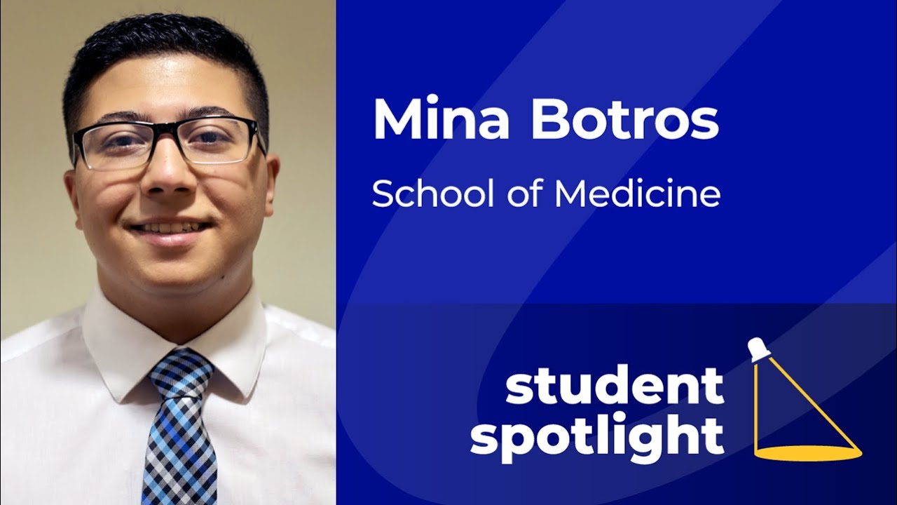 #StudentSpotlight: Mina Botros - YouTube