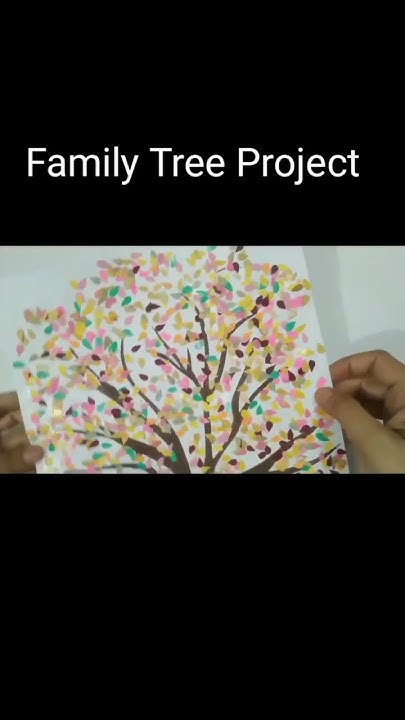 Family Tree Project Idea | Easy Family Tree | How to make a Family Tree ...