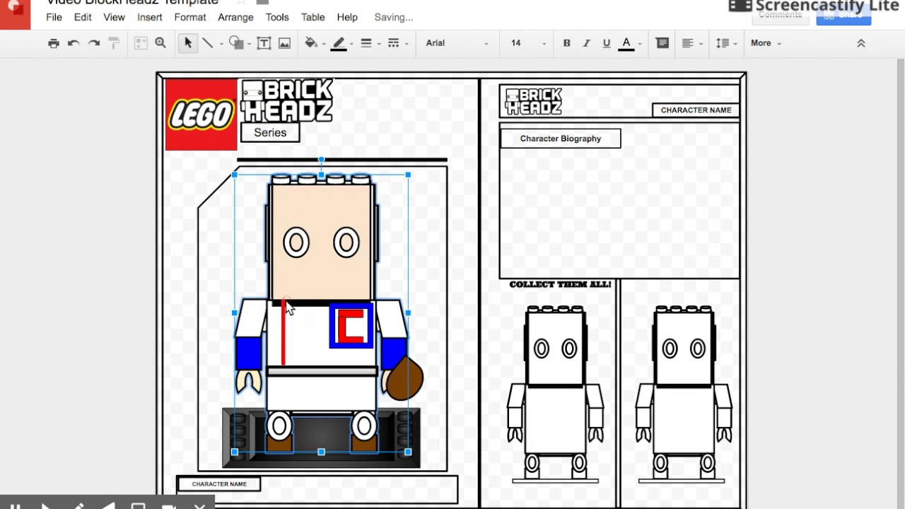 Google Drawings Brick Headz Biographies - YouTube