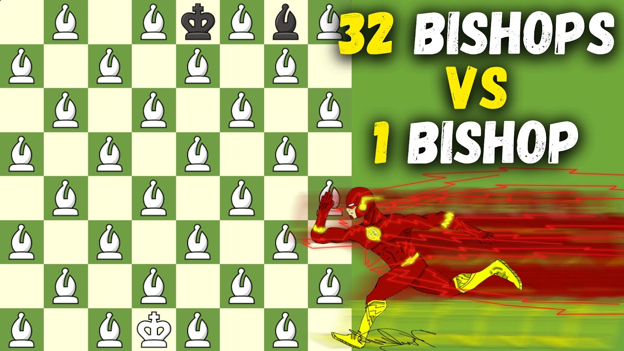32 Bishops VS 1 Bishop | Fairy Chess - YouTube
