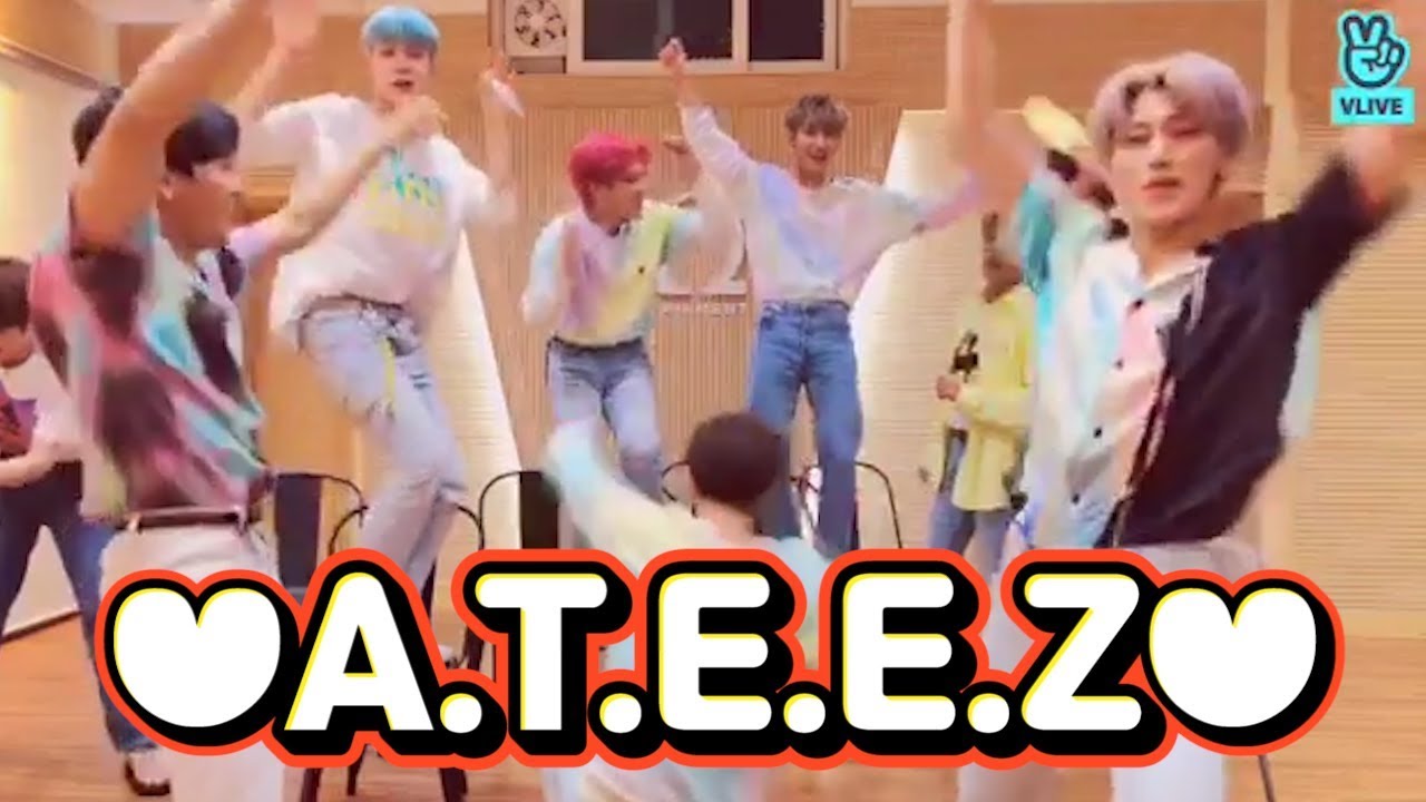 (ENG sub) [V LIVE] ATEEZ - ATEEZ keeping a promise for winning no.1 and ...