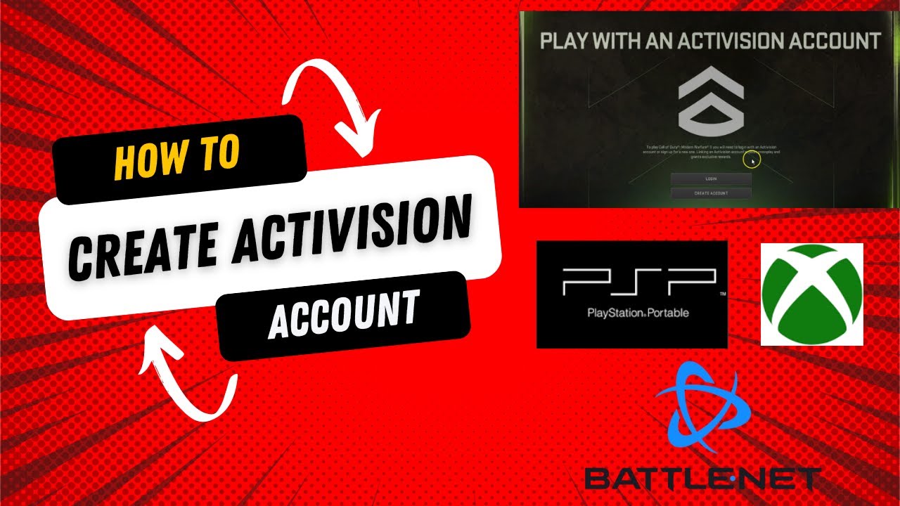 How to Create & Login Activision Account Call of Duty MW11 WZ 2.0 ...
