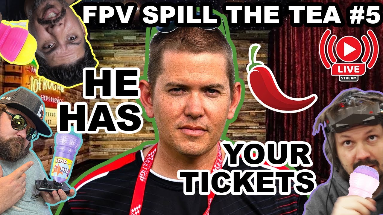 MultiGP Chris Thomas - FPV Spill the Tea #5 Livestream - YouTube