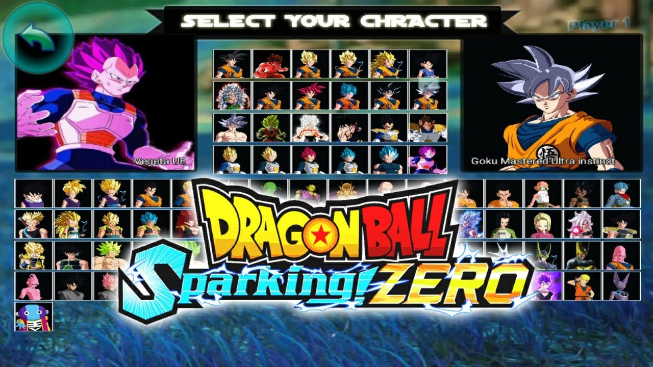 PROJETO DRAGON BALL SPARKING ZERO MUGEN ATUALIZADO PARA ANDROID (2025 ...