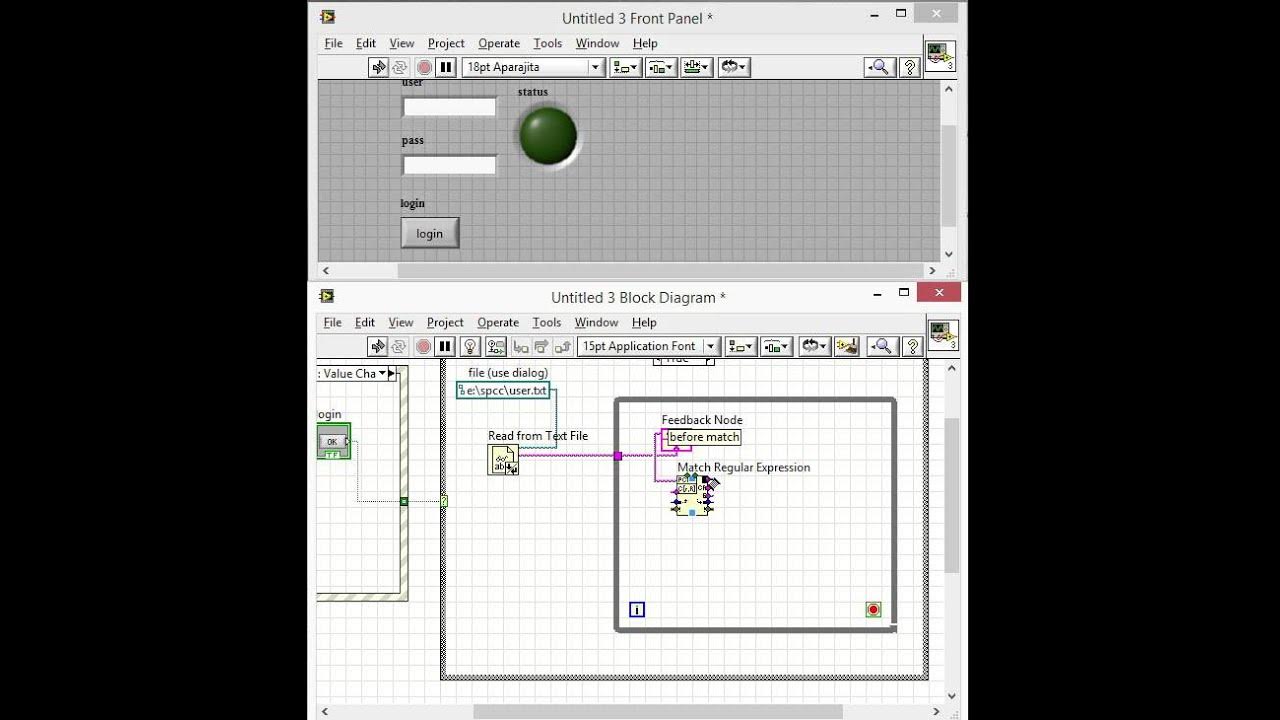multiple user login labview - YouTube