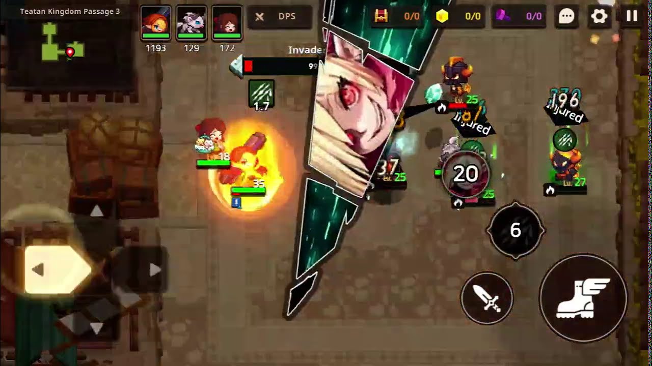 Guardian Tales World 2 Teatan Kingdom Passage 3 Sub Stage Youtube