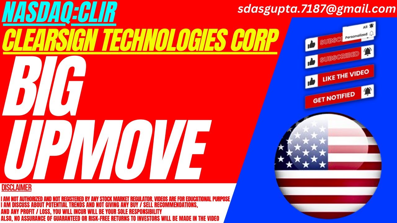 BIG UPMOVE : CLIR STOCK ANALYSIS | CLEARSIGN TECHNOLOGIES CORP STOCK - YouTube