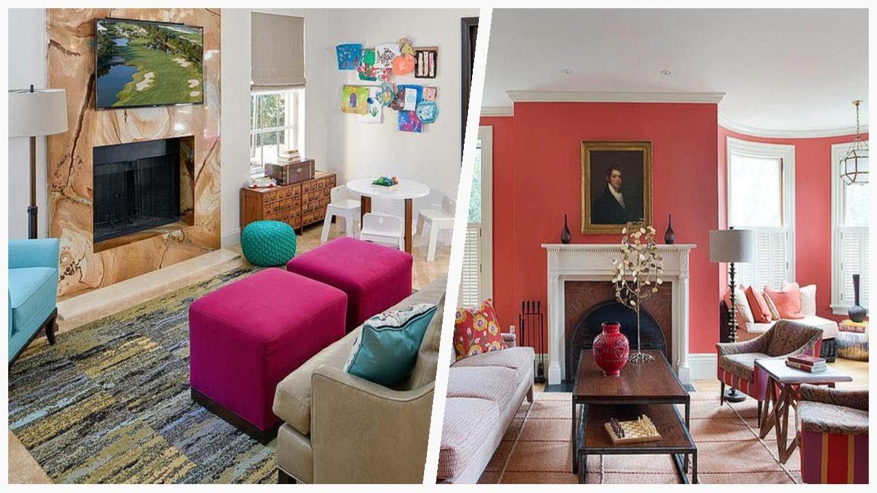 75 Affordable Eclectic Family Room Design Ideas You'll Love - YouTube
