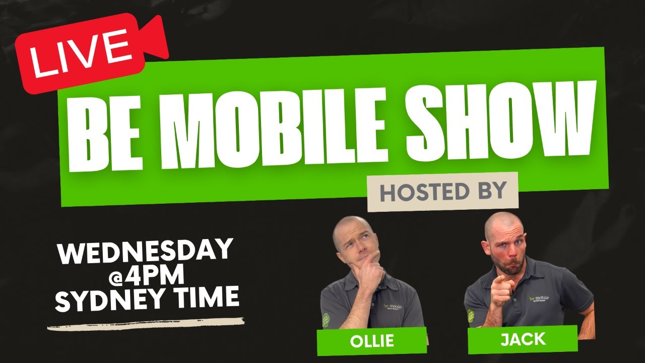 Be Mobile Show - Inverted thinking... change your exercise habits! - YouTube