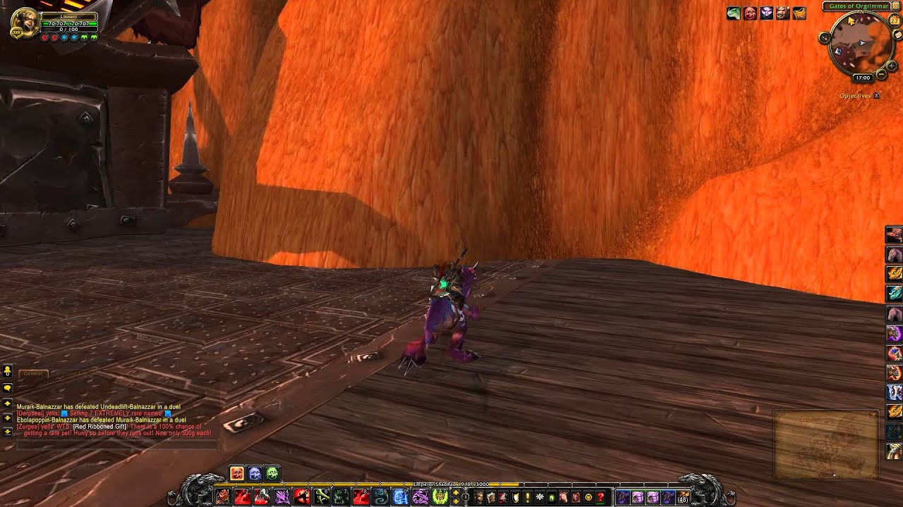 Violet Raptor Mount Gameplay - YouTube